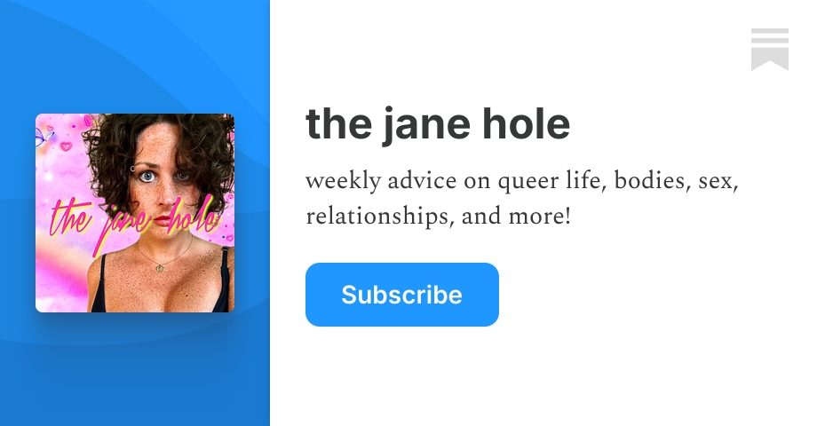 the jane hole | Substack