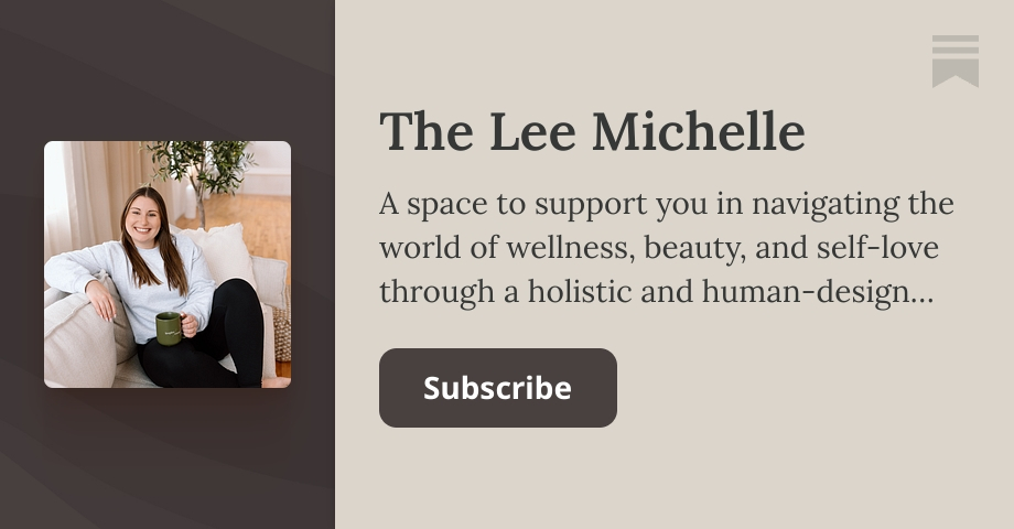 The Lee Michelle | Leah Michelle | Substack