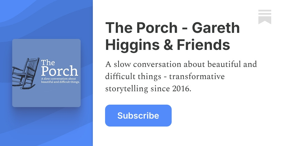 The Porch - Gareth Higgins & Friends | Gareth Higgins - The Porch ...