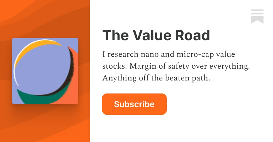 The Value Road | Substack