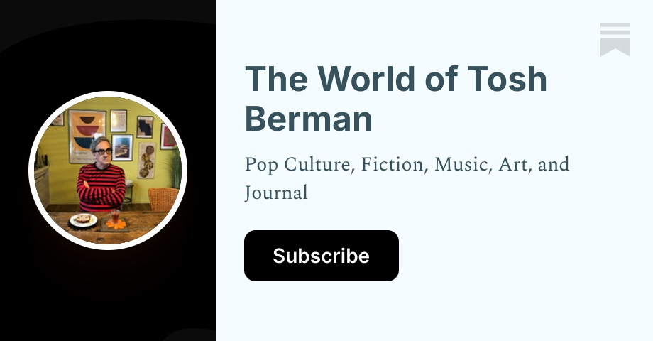 Angry about Anger - The World of Tosh Berman