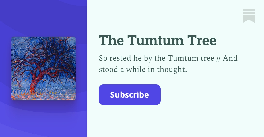 Metempsychotic - by Sam Peterson - The Tumtum Tree