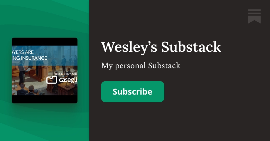 Wesley’s Substack | Wesley Todd | Substack