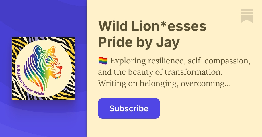 Wild Lion*esses Pride by Jay | Wild Lion*esses Pride from Jay | Substack