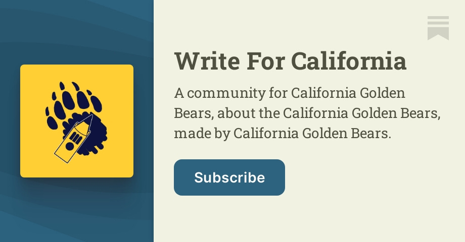 Write For California | Write For California Staff | Substack