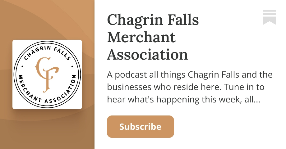 Chagrin Falls Merchant Association | Megan Moran | Substack