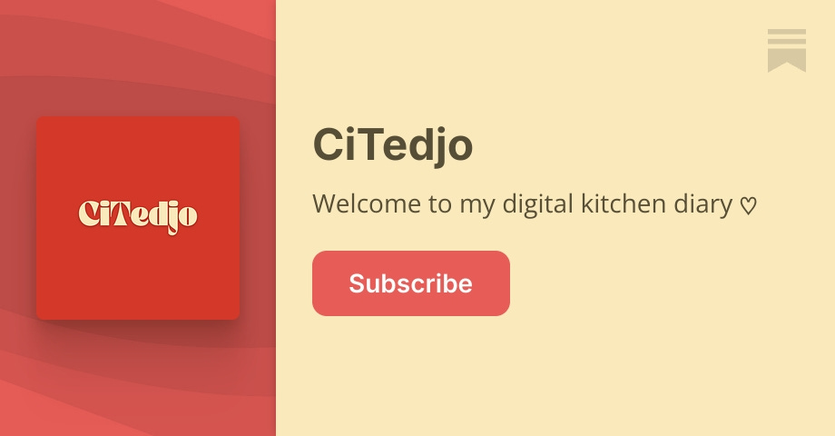 Ci Tedjo | Substack