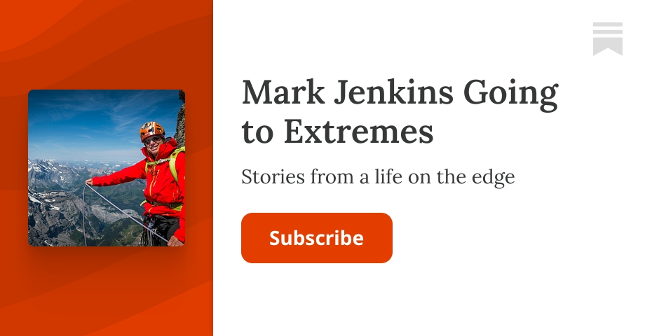 Mark Jenkins Going to Extremes | Substack