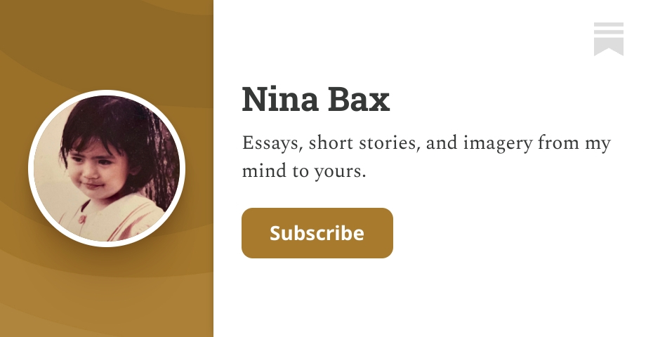 Nina Bax | Substack
