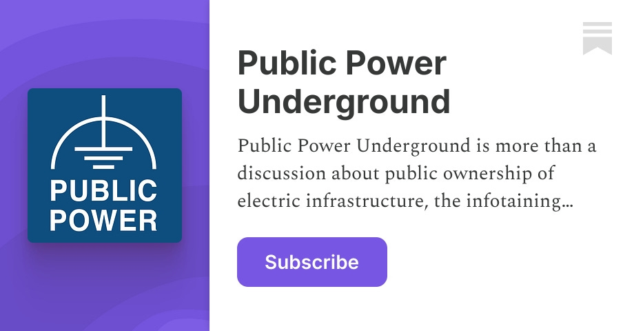 Public Power Underground | Paul Dockery | Substack