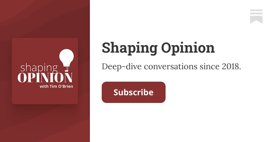 Shaping Opinion | Substack