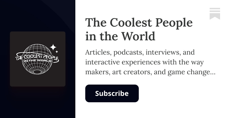 The Coolest People in the World | Krystle J Bailey | Substack