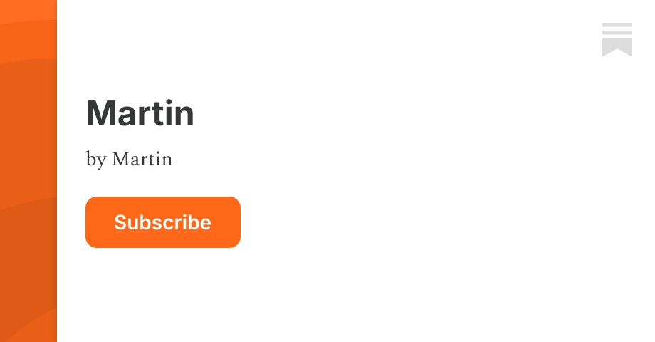 ABSOLUMENT TOUT | Martin | Substack