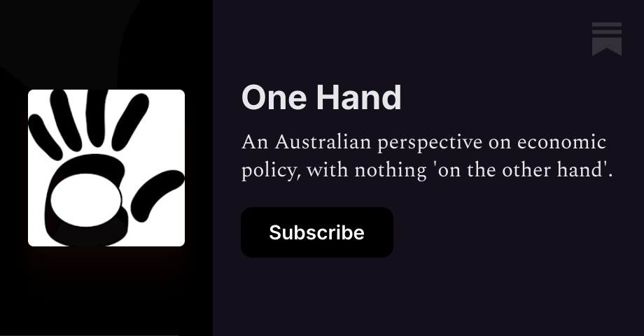 One Hand | Ben Dolman | Substack
