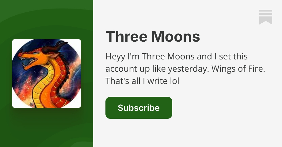 Three Moons | Ren Davis | Substack