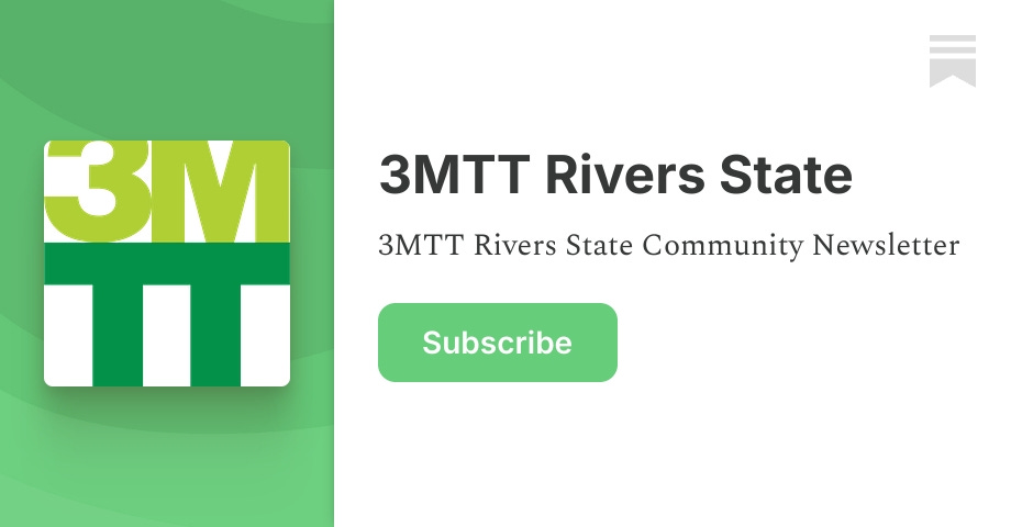 3MTT Rivers State | Joy Nwaiwu | Substack