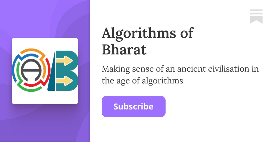 Algorithms of Bharat | Dr Praveen Patil | Substack