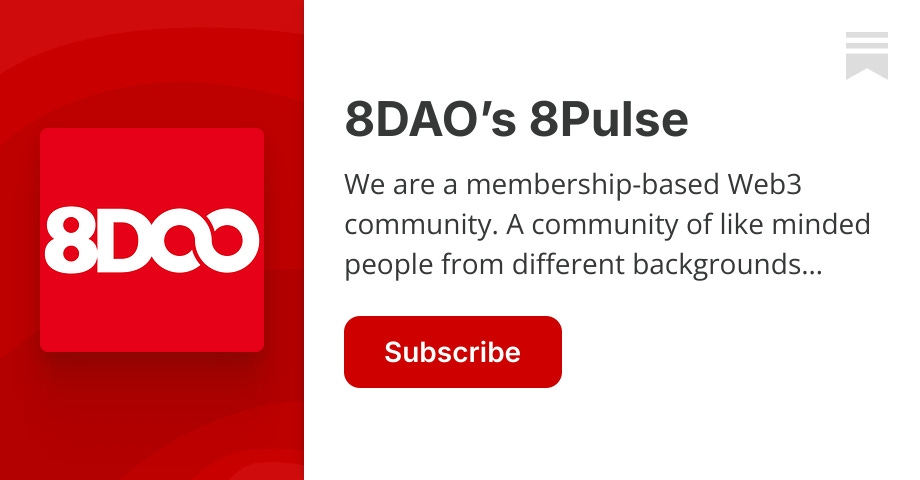 8DAO’s 8Pulse | Substack