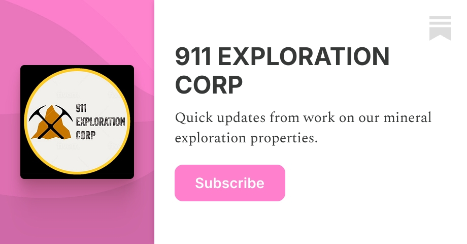 911 EXPLORATION CORP | 911 Exploration Corp. | Substack