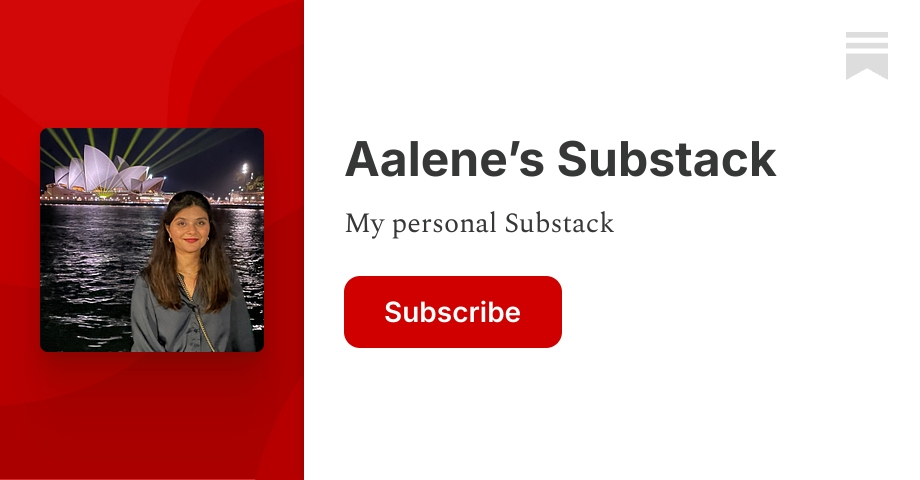 Aalene’s Substack | Substack