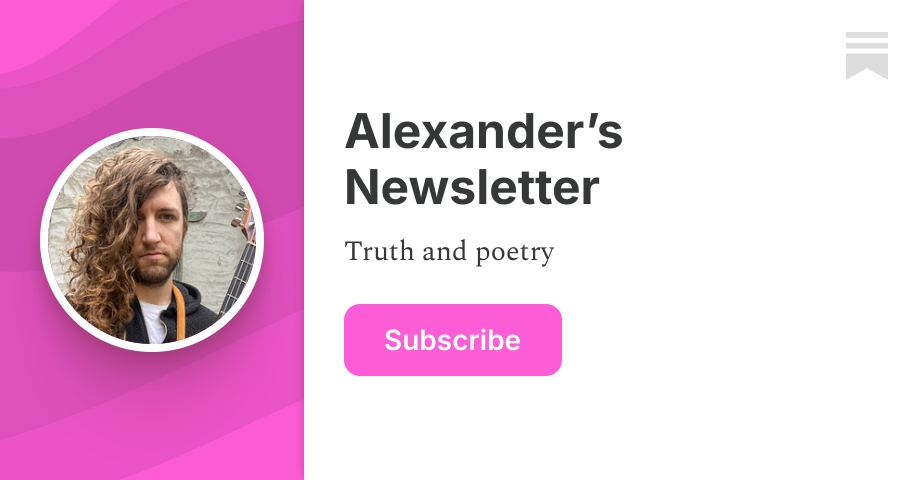 Alexander’s Newsletter | Alexander Aster | Substack