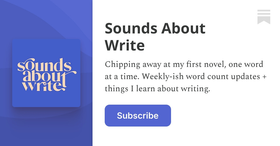 Sounds About Write with Abby Wolfe | Abby Wolfe (she/her) | Substack