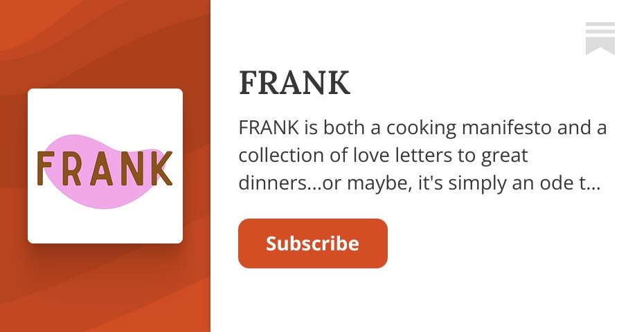 FRANK | Torre Freeman | Substack