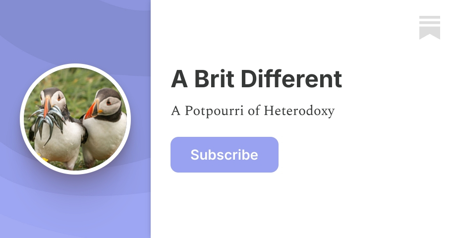 A Brit Different | B Delany | Substack