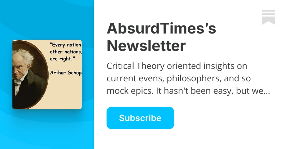 MAGA ABSURD - AbsurdTimes’s Newsletter