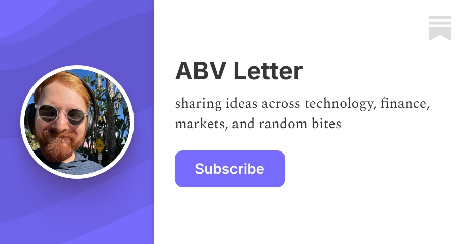 ABV Letter | Asher Vandevort | Substack