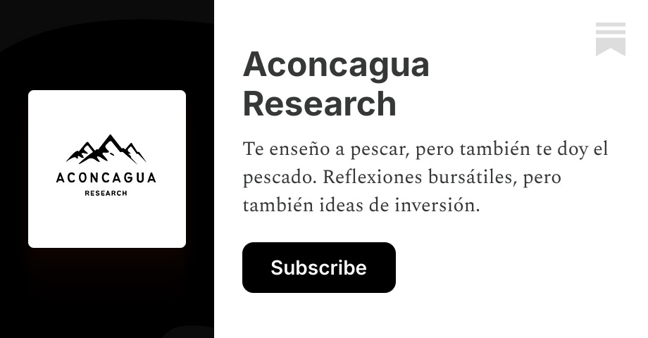 Aconcagua Research | Substack