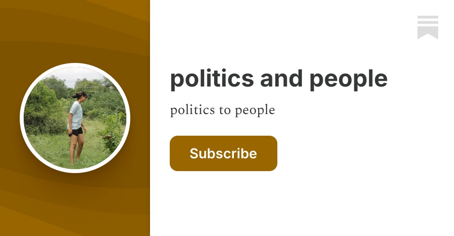 politics and people | Adaa Sayed | Substack
