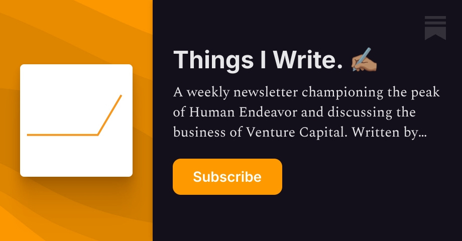 Things I Write. 🏽 | Adam Draper | Substack