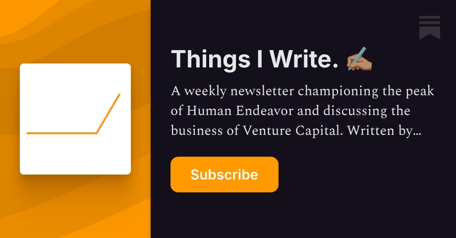 Things I Write. 🏽 | Adam Draper | Substack