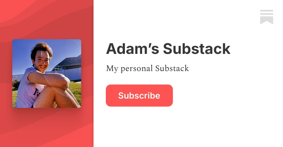 Adam’s Substack | Adam Kinsinger | Substack
