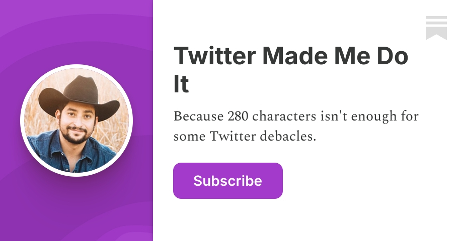 Political Points - by Adam Ramon - Twitter Made Me Do It