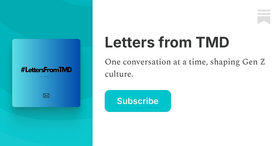 Letters from TMD | Afolabi Daniel | Substack