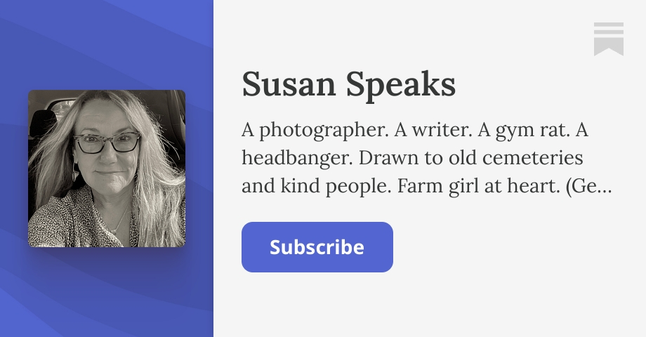 Susan Speaks | Susan Niemann | Substack