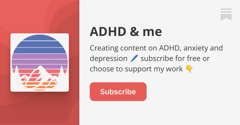 ADHD & me | Jordan Moloney | Substack