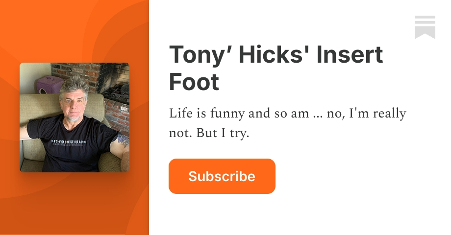 Tony’s Substack | Tony Hicks | Substack