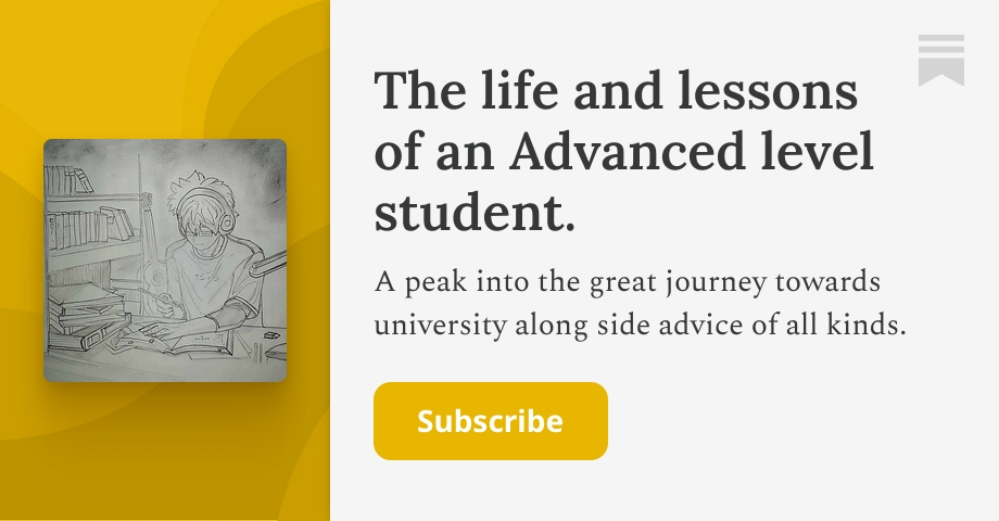 The life and lessons of an Advanced level student. | Dulwan Dodanmaluwa ...