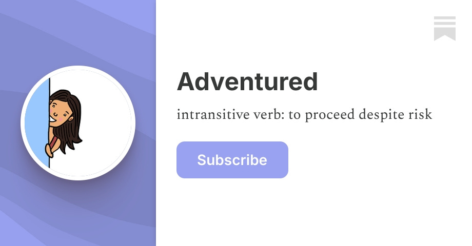 Adventured | Jes H | Substack