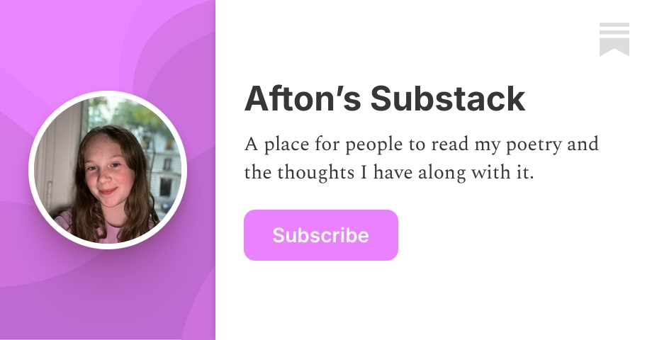 Not Bad, Good - by Afton P. Wilder - Afton’s Substack