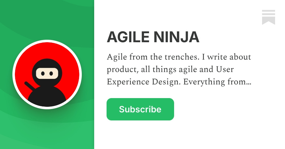 AGILE NINJA | Substack