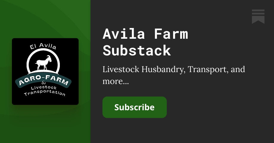 Avila Farm Substack | Substack