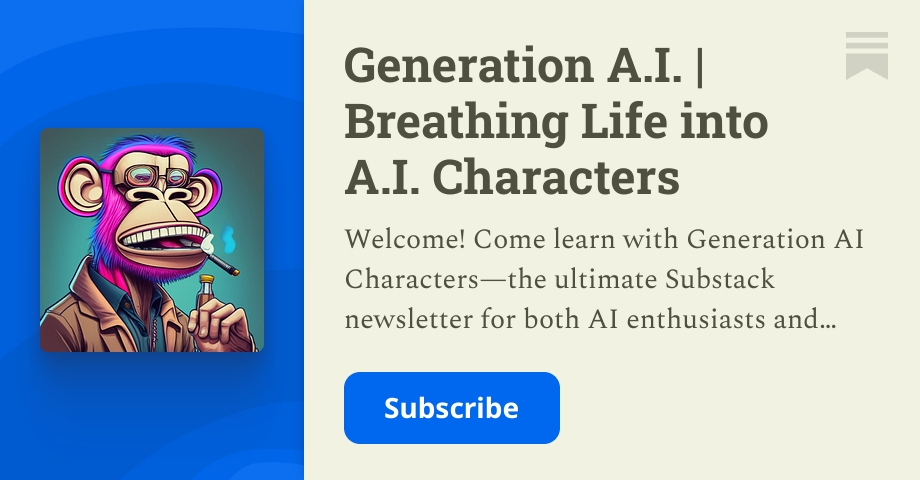 Generation A.I. | Breathing Life into A.I. Characters | Alexa Velinxs | Substack