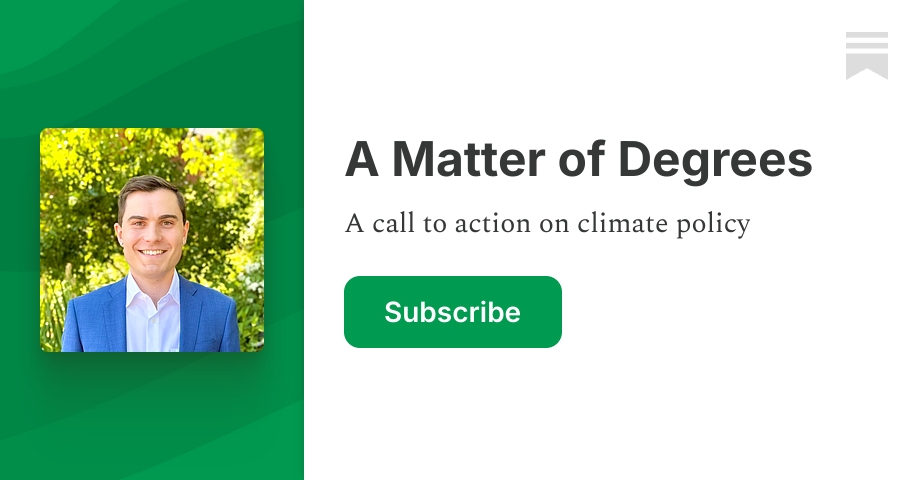 A Matter of Degrees | Aidan Bassett | Substack