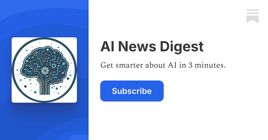AI News Digest | Substack