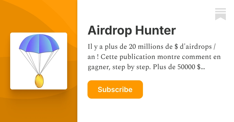 Airdrop Hunter | Substack