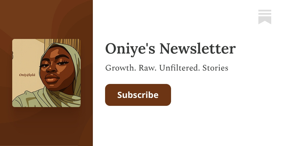 Aishat’s Newsletter | Aishat Mustapha | Substack